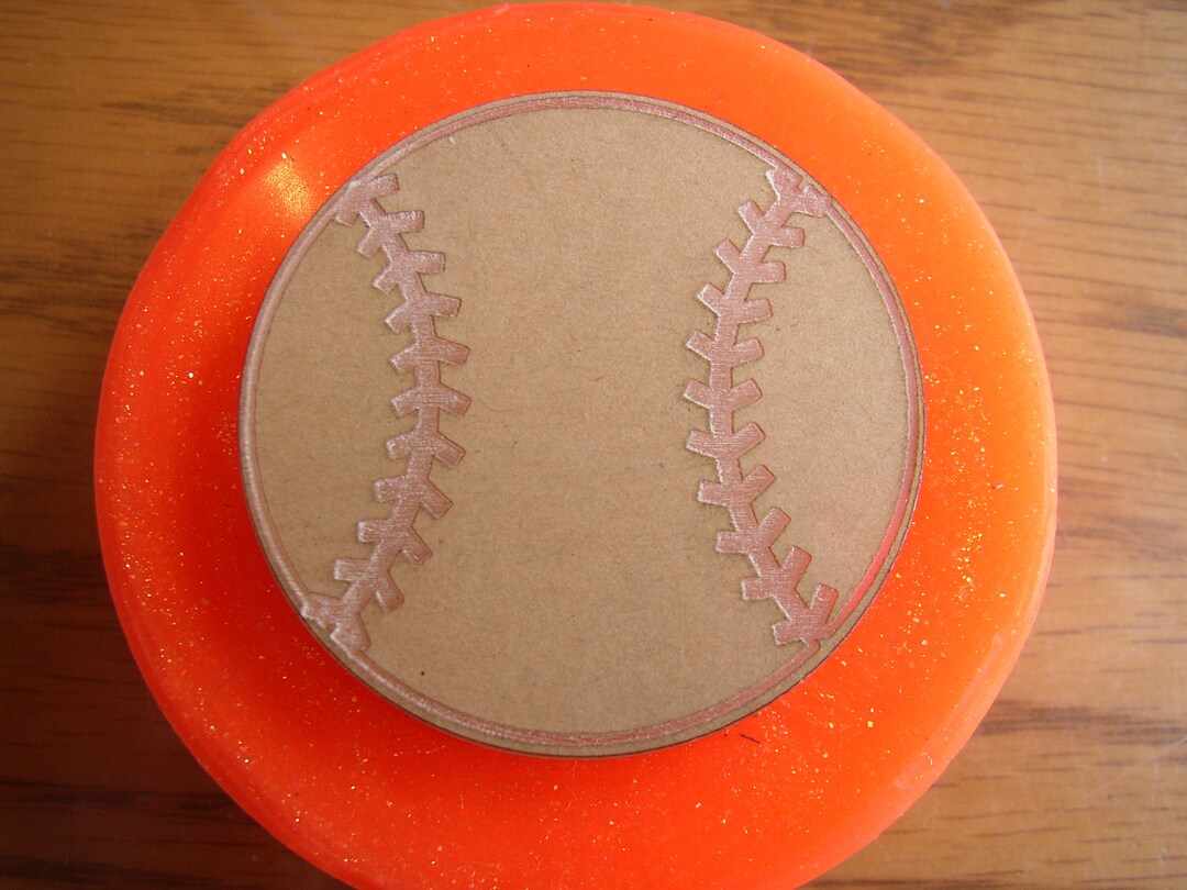 MOLD * BASEBALL / SOFTBALL * Silicone Mold * Coaster * Phone Grip ...