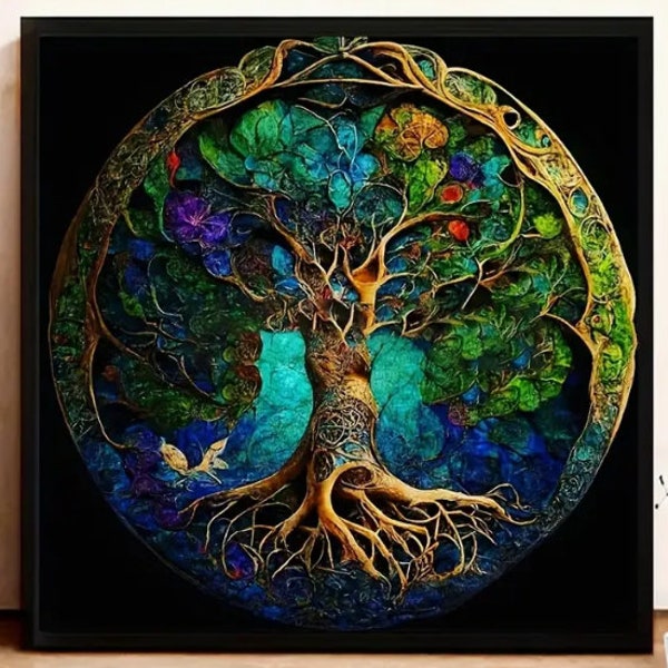 Diamond Painting Tree of Life - Etsy