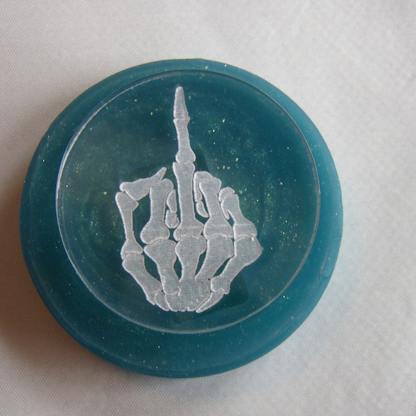 Skeleton Middle Finger Resin - Etsy
