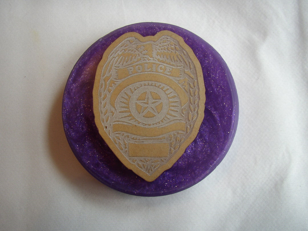 MOLD * Police Badge * Silicone Molds * Handmade * Keychain * Phone Grip ...