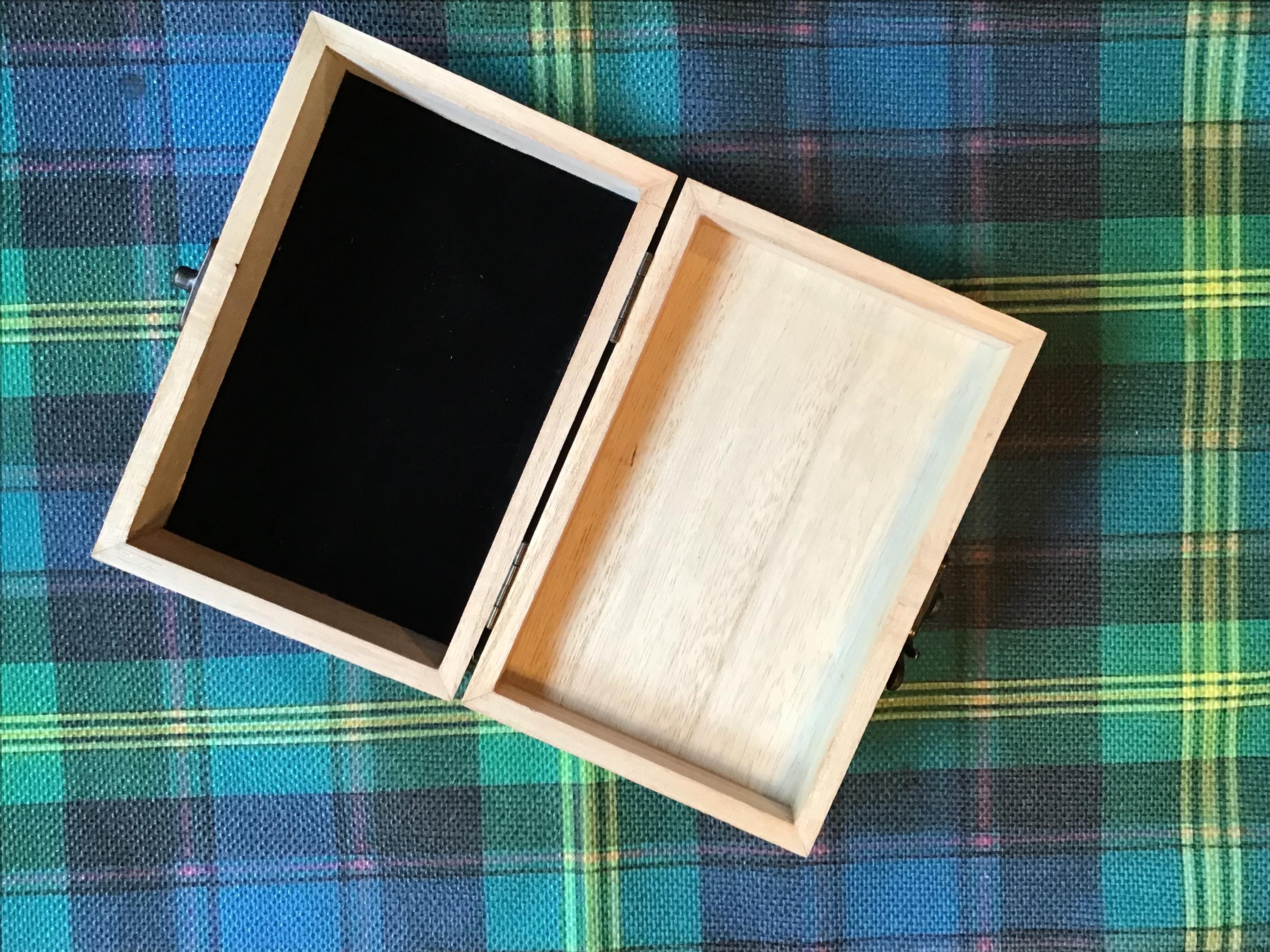 Custom Laser Engraved/etched Wood Box "ravens Flight" * 2 Sizes ...