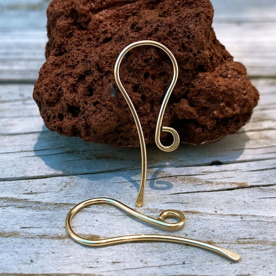 14k solid gold earring hooks store