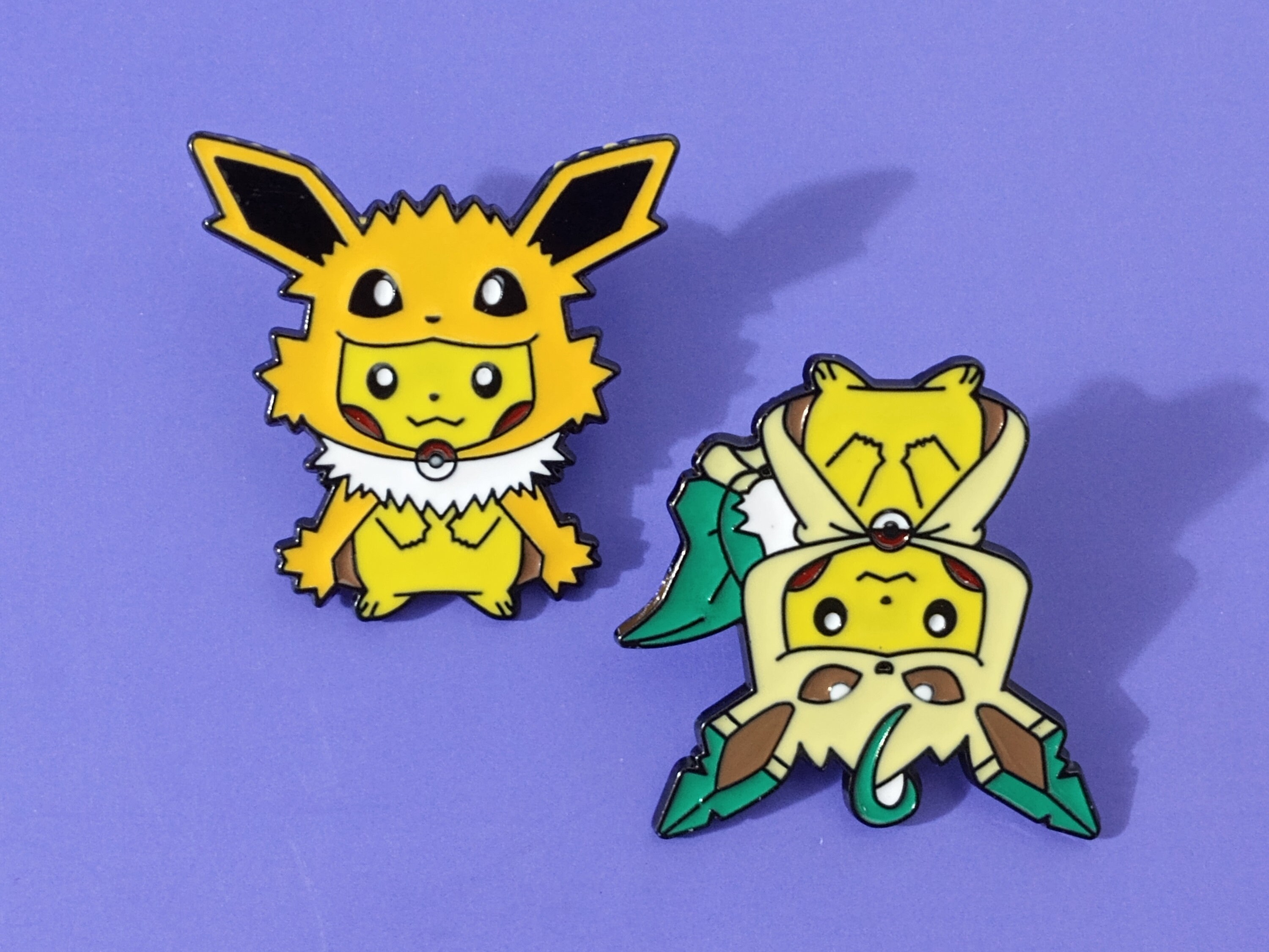 Pokemon Pikachu Eevee Enamel Pin Cute Eeveelution Costume Brooch - Etsy