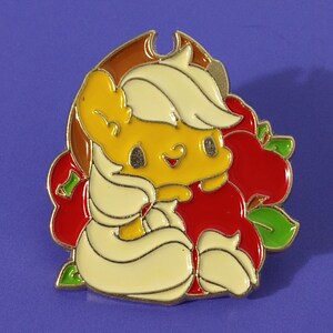 My Little Pony Enamel Pins 6 Characters MLP Friendship is Magic ...