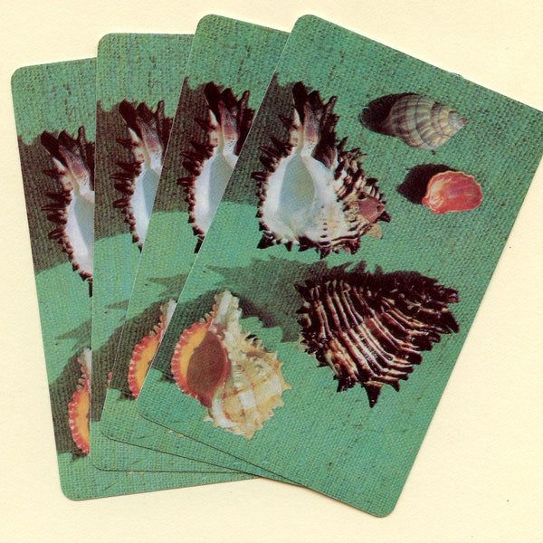 Shell Playing Cards - Etsy
