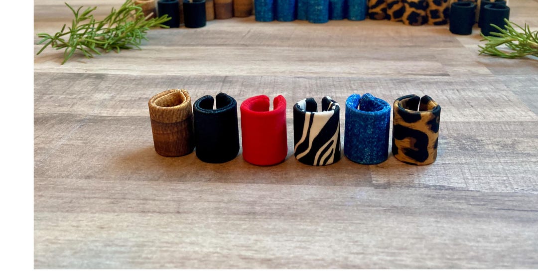 Hair Cuffs—fabric Covered, Large and Adjustable for Decorating Hair ...