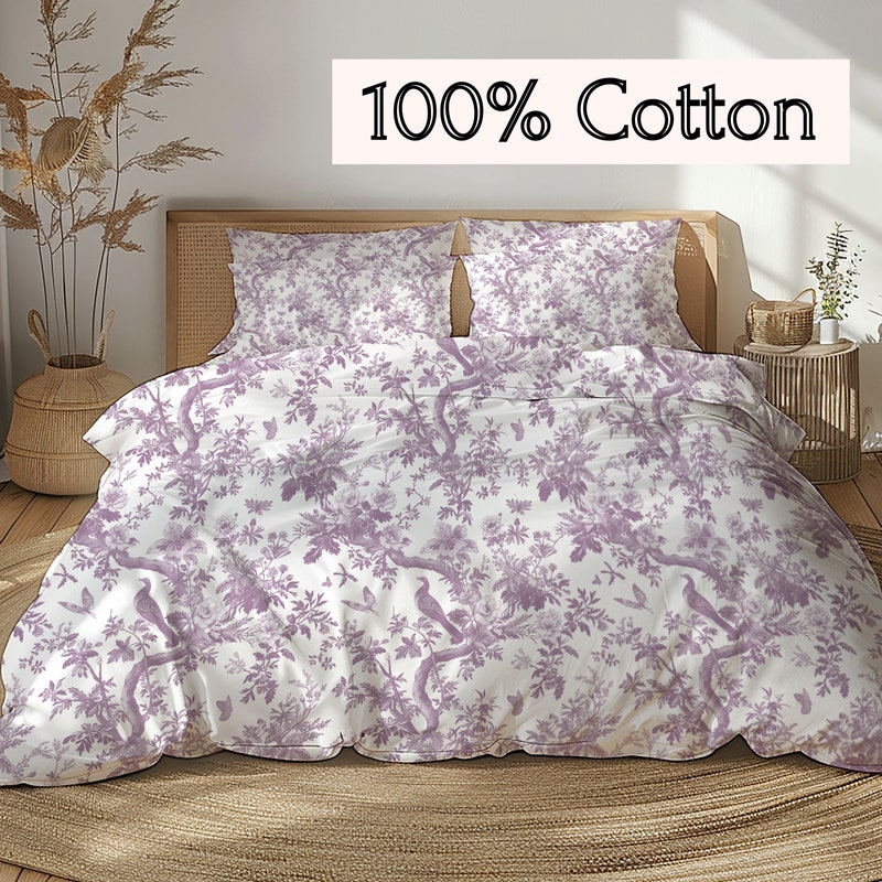 Lavender Bedding - Etsy