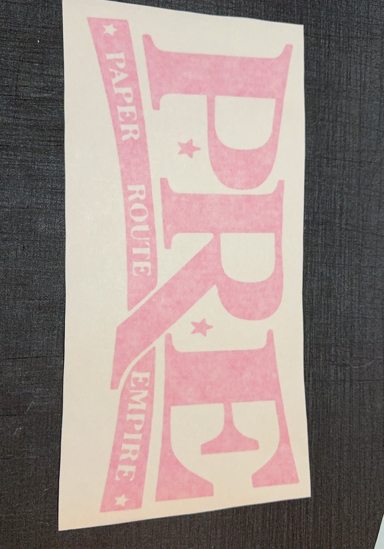 P.R.E Paper Route Empire Vinyl Decal Multiple Colors and Sizes - Etsy