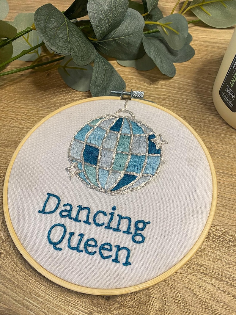 Dancing Queen Hand Embroidery Pattern - Etsy