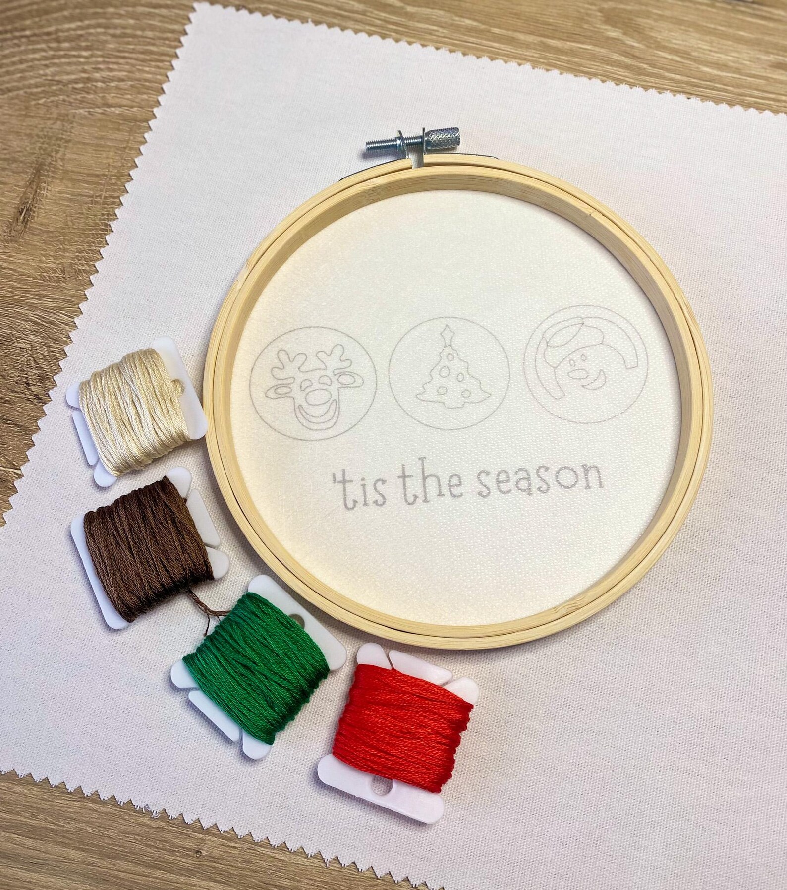 Christmas Cookies Hand Embroidery Kit - Etsy