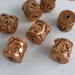 Solid Copper Bali Style Barrel Beads 14x16mm CHOOSE 1pc 3pc or 10pc - Etsy
