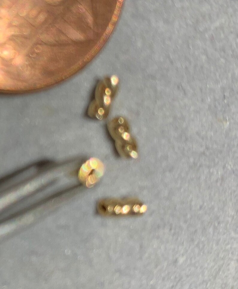 Gold Filled Extra Fine Size Crimp Tubes for .010 to .013in - Etsy