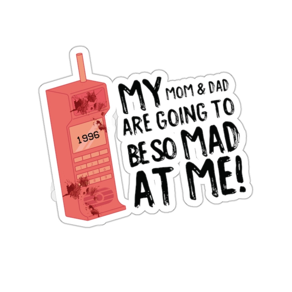 Stu Macher Scream Movie Quote Sticker - Etsy