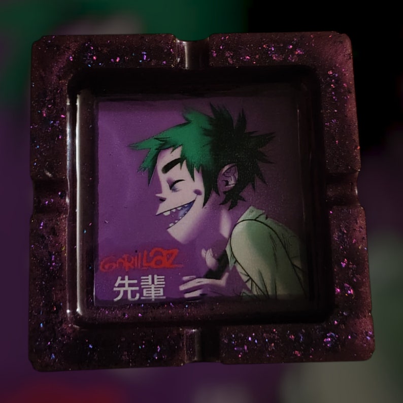 Gorillaz Tray & Ashtray Set - Etsy