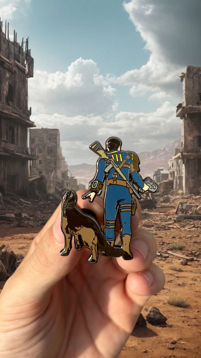 Fallout 4 Enamel Pin - Etsy