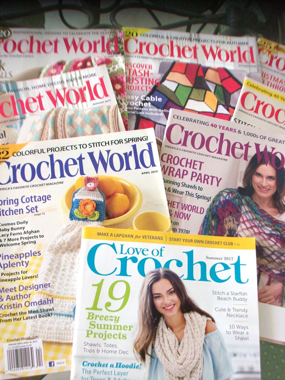 Crochet World Magazine & Love of Crochet Magazine Back Issues. Crochet ...