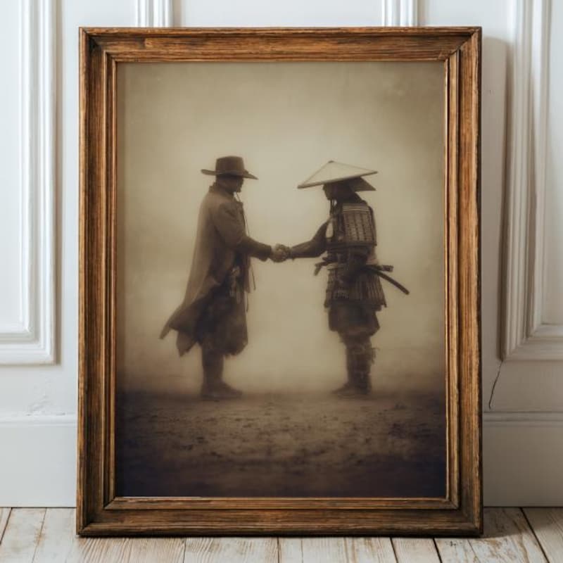 Western Samurai Art - Etsy