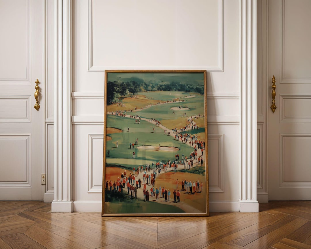 Vintage Golf Poster Wall Art, Golf Decor for Man Cave, Golf Art, Golf ...
