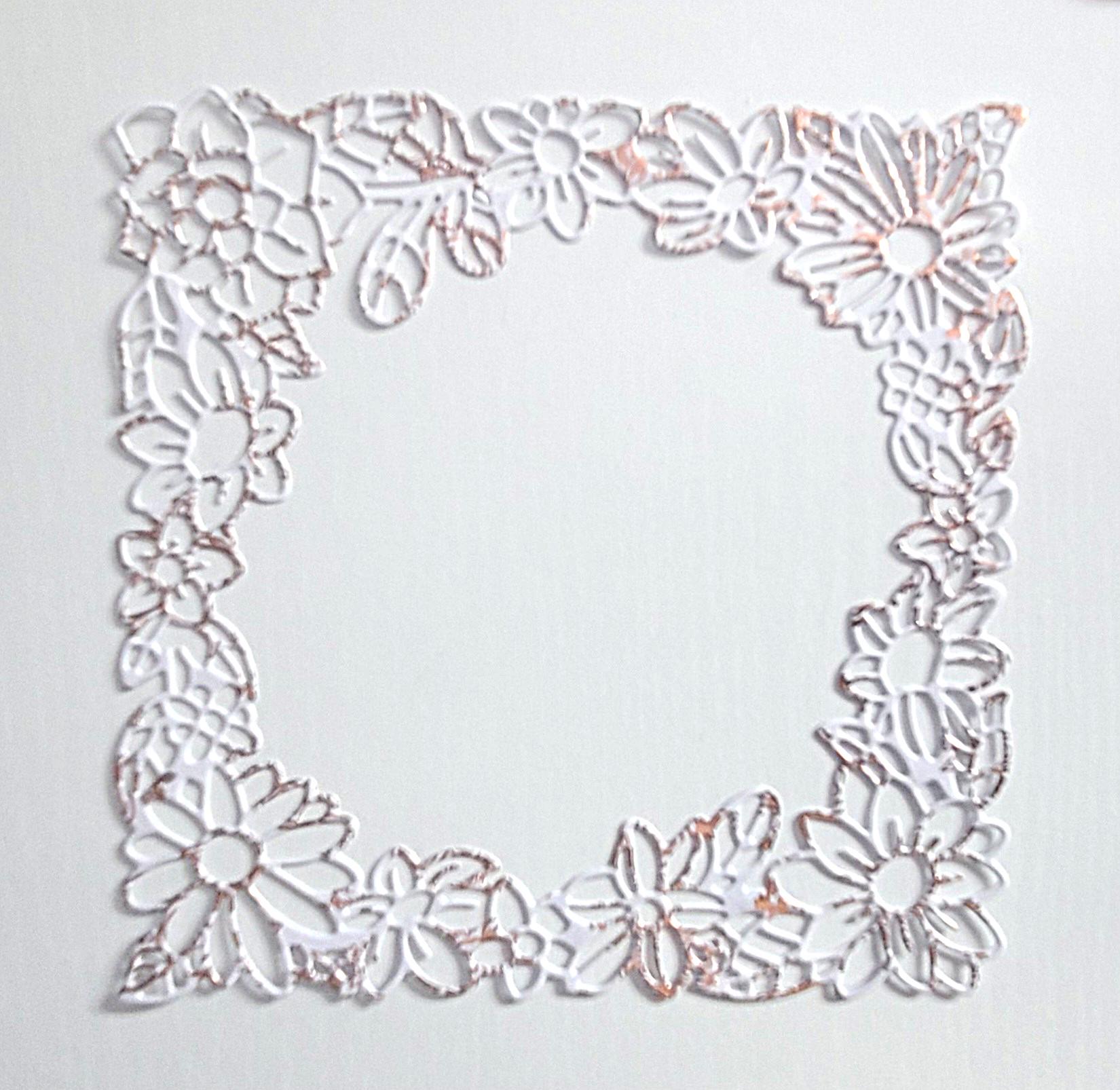 Floral Cardstock Square Die Cuts (6 Pcs) - Etsy
