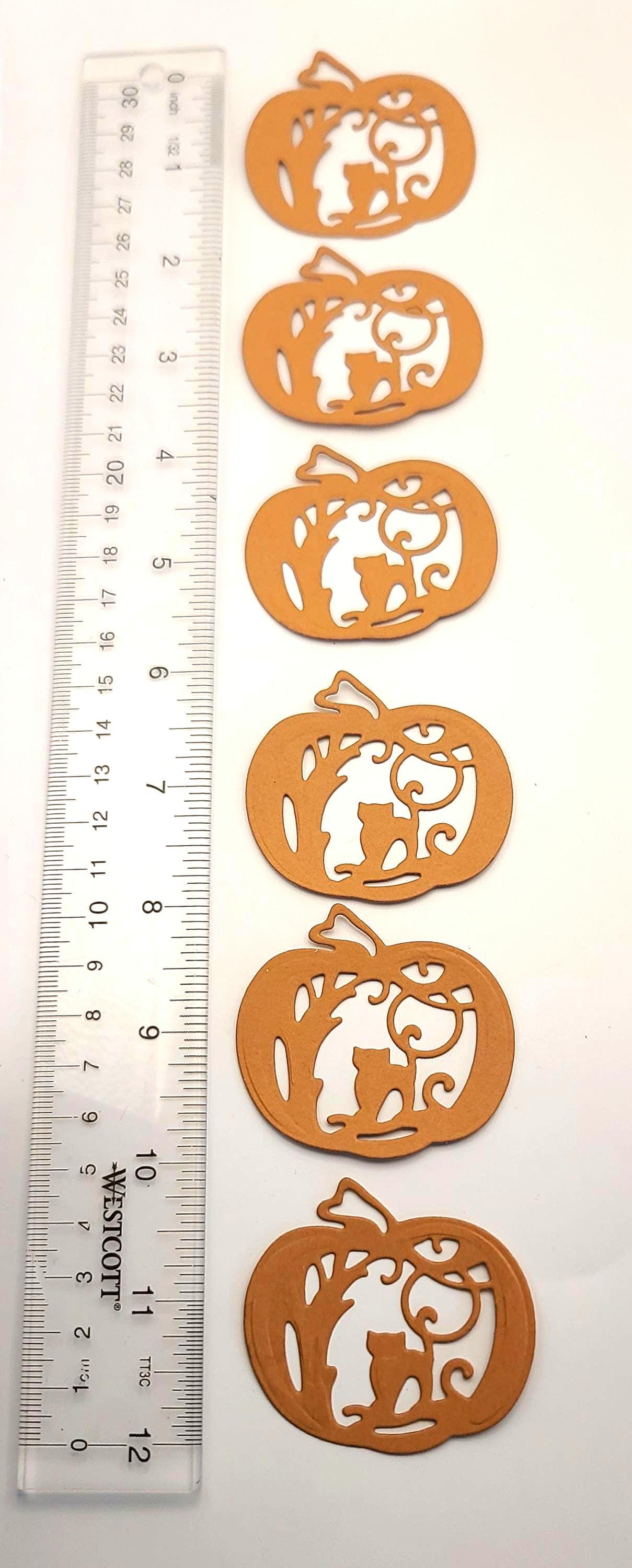 Pumpkins, Cauldrons and Witch Hats Die Cut Collection (24 Pcs) - Etsy