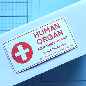 Human Organ Transplant Prank Stickers (set of 2) - Etsy