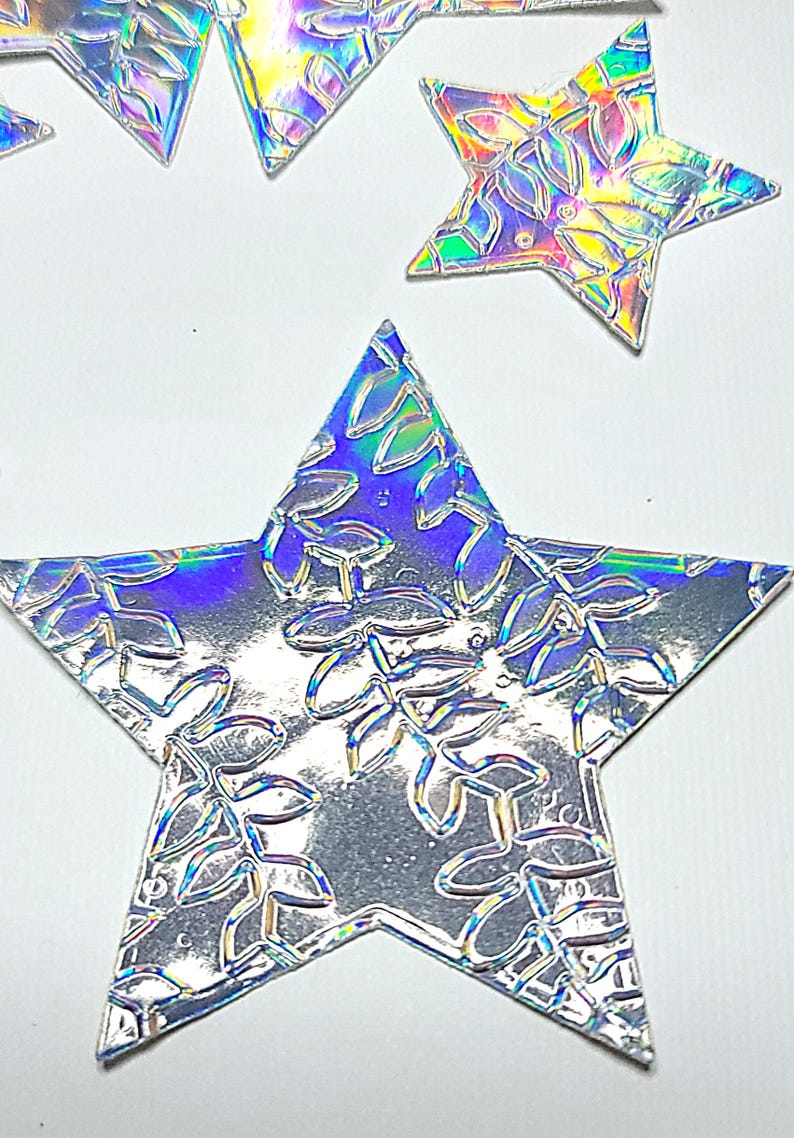 Glitter and Embossed Mirror Paper Die Cut Set (29 Pcs) - Etsy