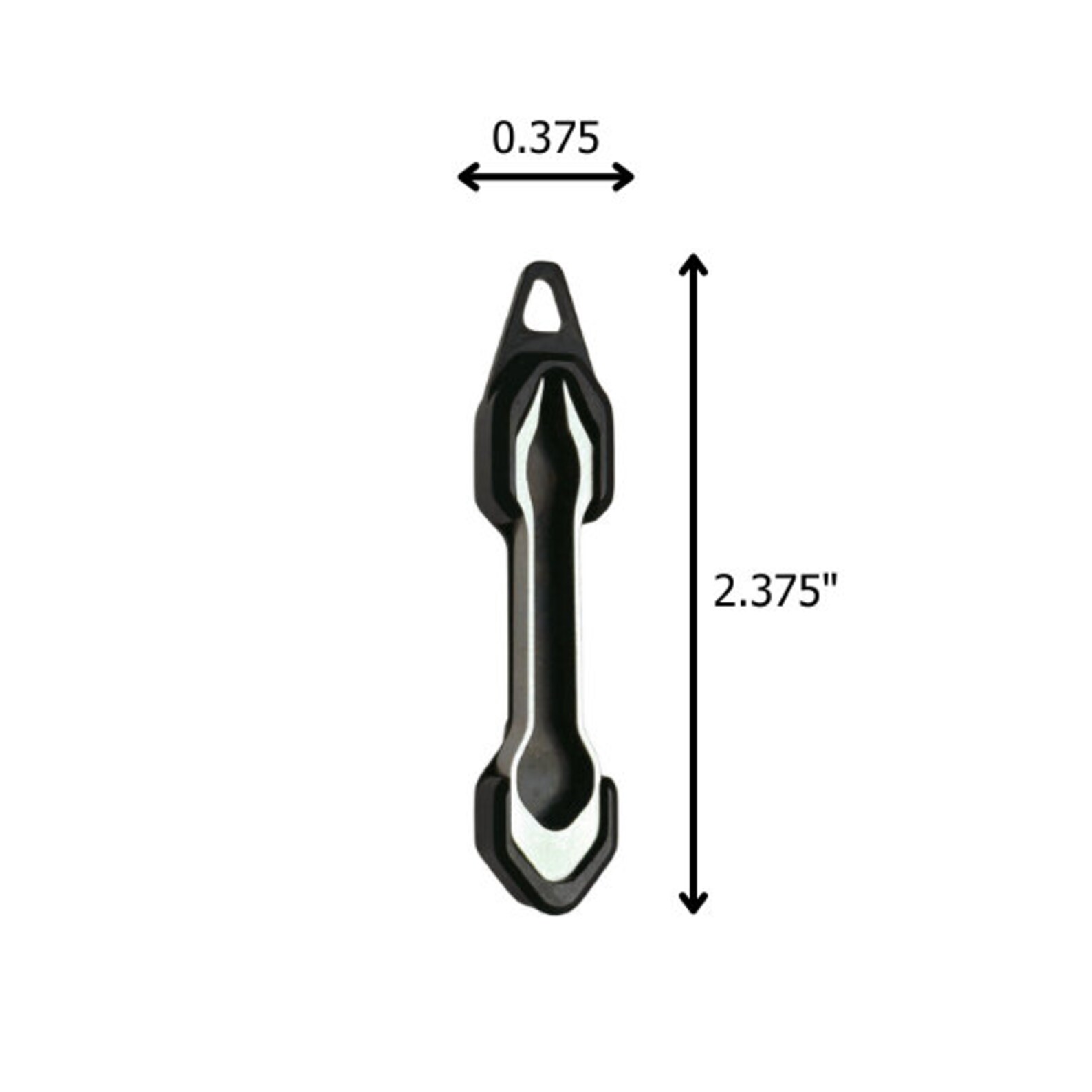 Tweezer Stainless Steel With Snap in Place Aluminum Case for Splinters ...