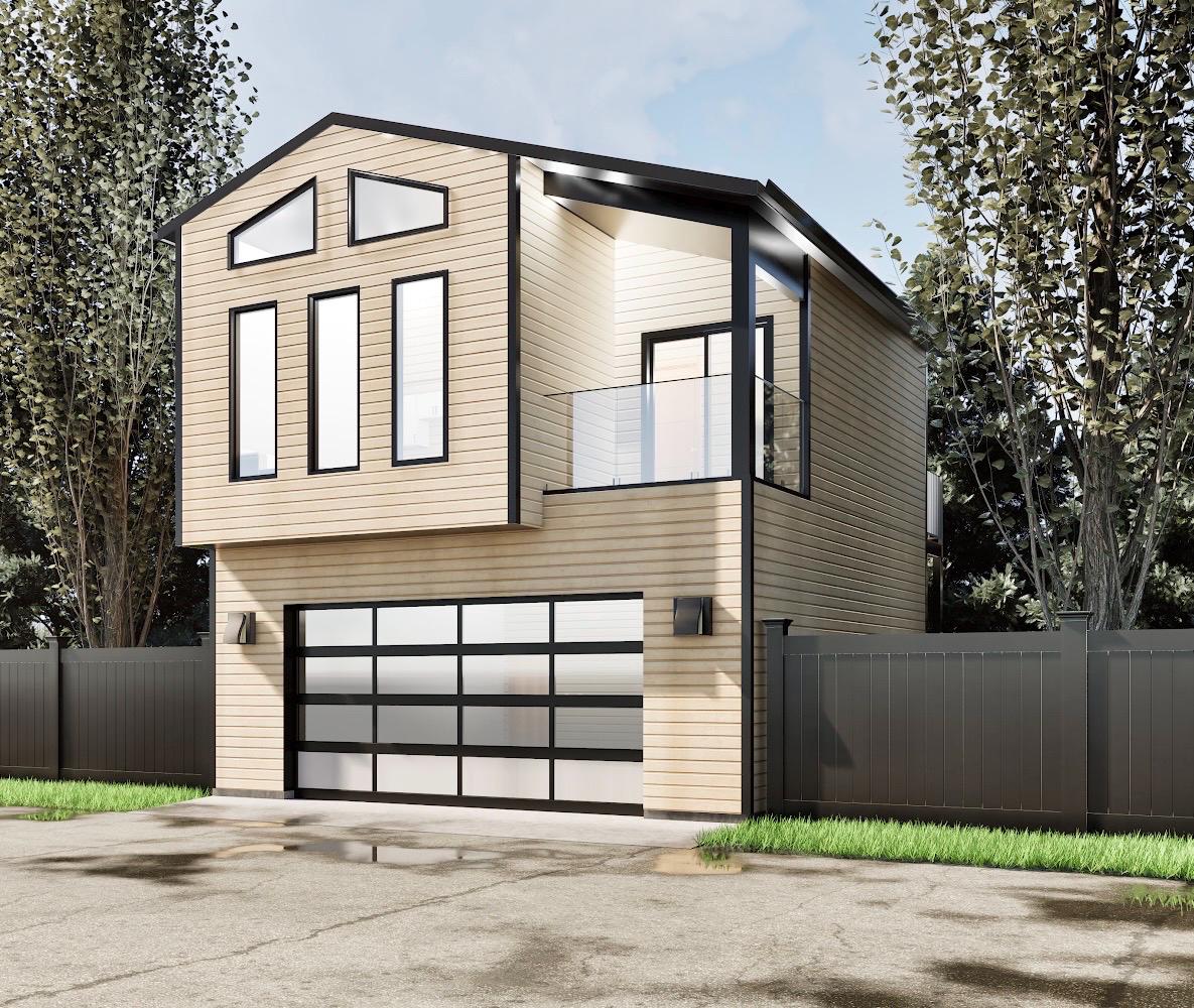 24'x24' Garage ADU Plan – 1-bedroom Suite Above & Deck - Etsy