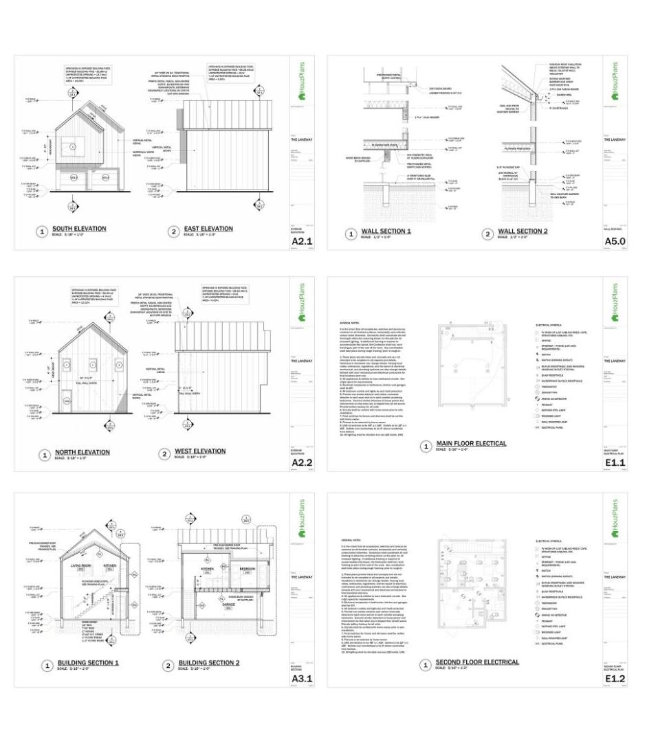 20'x24' One Bedroom Garage Suite Plan/ Carriage Suite / Lane Suite ...