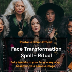 Face Transformation Spell - Ritual - Etsy