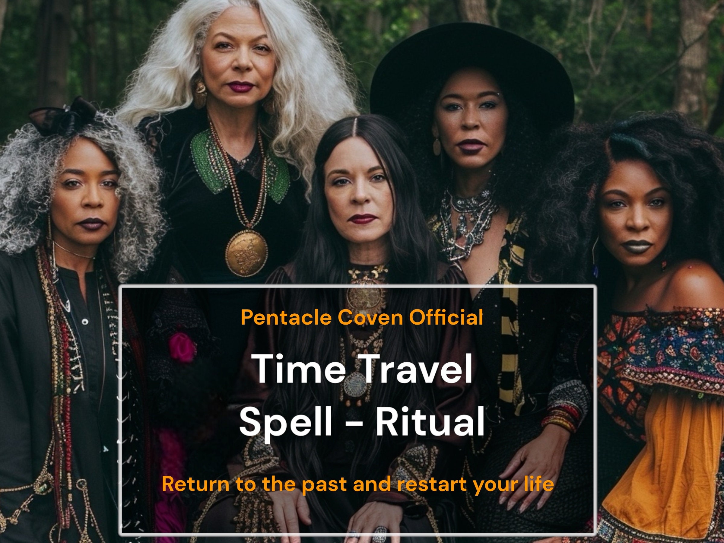 Physical Time Travel Spell - Travel Back in Time and Start Over - Etsy