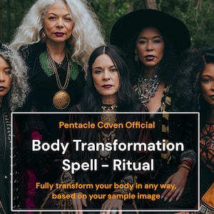 Body Transformation Spell - Ritual - Etsy