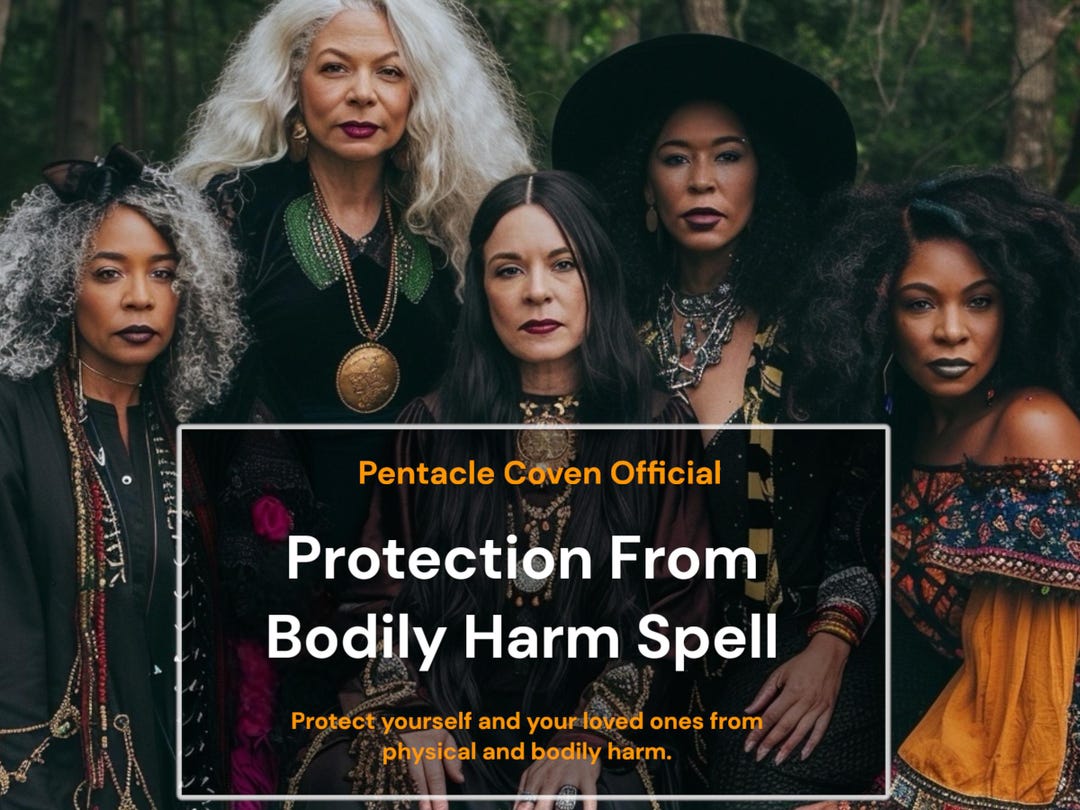 Protection From Bodily and Physical Harm Spell - Etsy