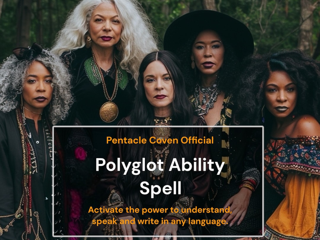 Polyglot Spell - Read Write and Understand Any Language - Power Spell ...
