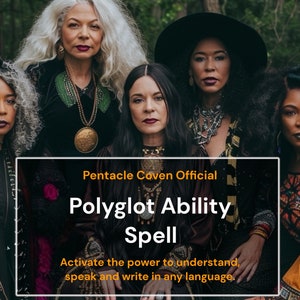 Polyglot Spell - Read Write and Understand Any Language - Power Spell ...
