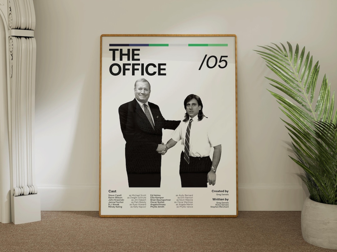 The Office TV Show Poster: Vintage Sitcom Wall Art (digital Download ...