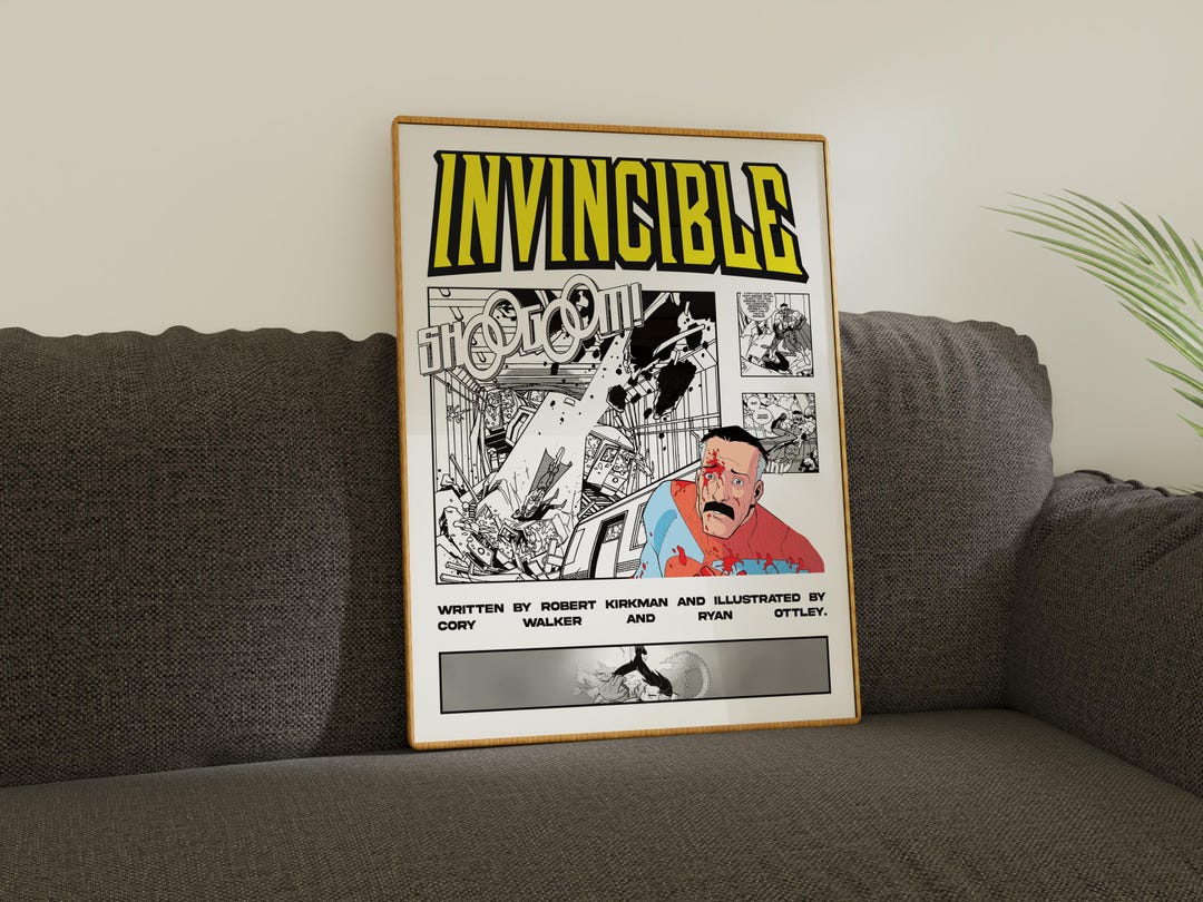 Invincible comic Book Instant Download Comic Book Print, Superhero ...