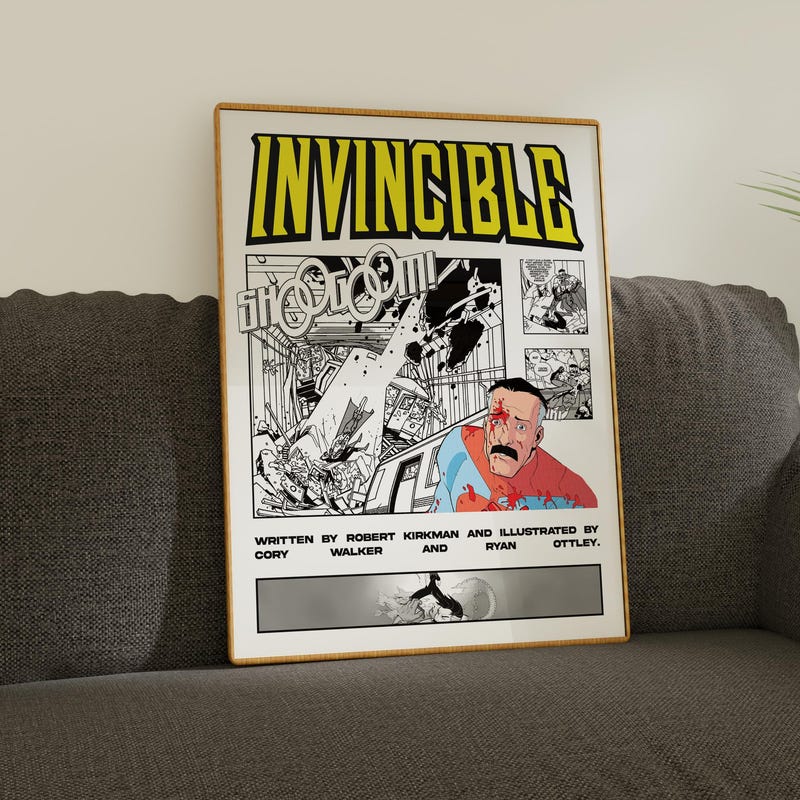 Invincible Poster - Etsy