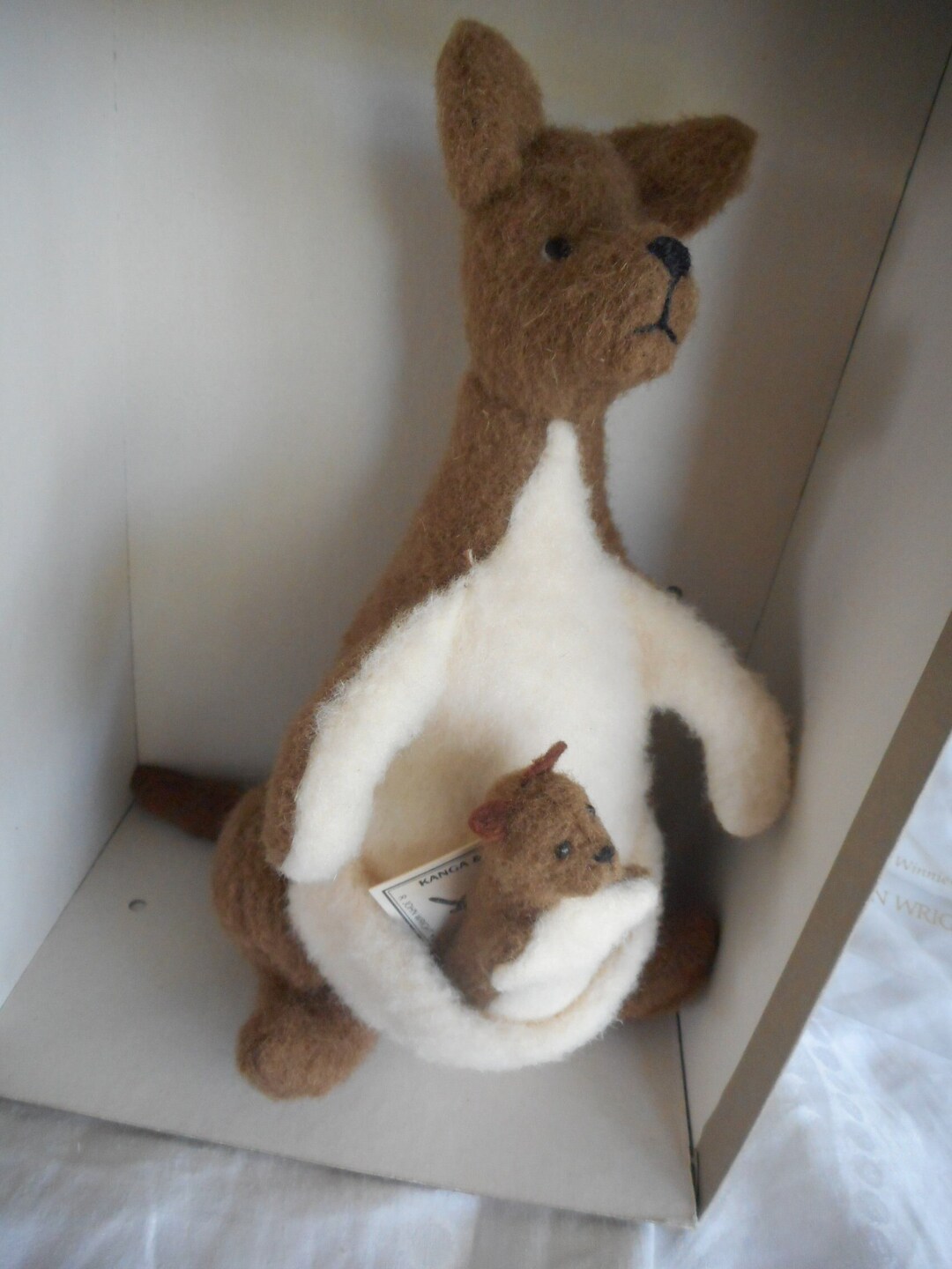 VINTAGE 1987 R John Wright Winnie the Pooh Collection 9.5 KANGA and ROO ...