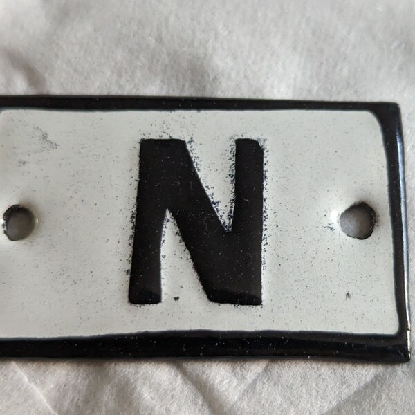 Metal Letter N - Etsy
