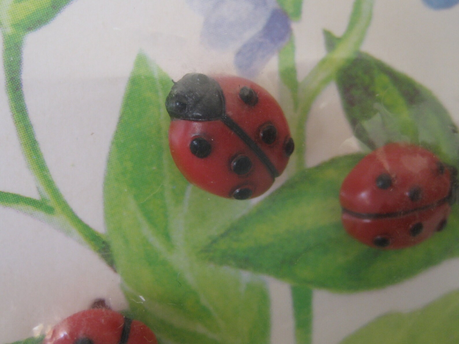 Set/ 6 VINTAGE 1/2 Realistic Red Ladybug Plastic Avon - Etsy