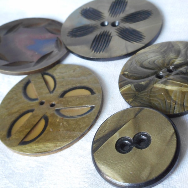 Celluloid Buttons - Etsy