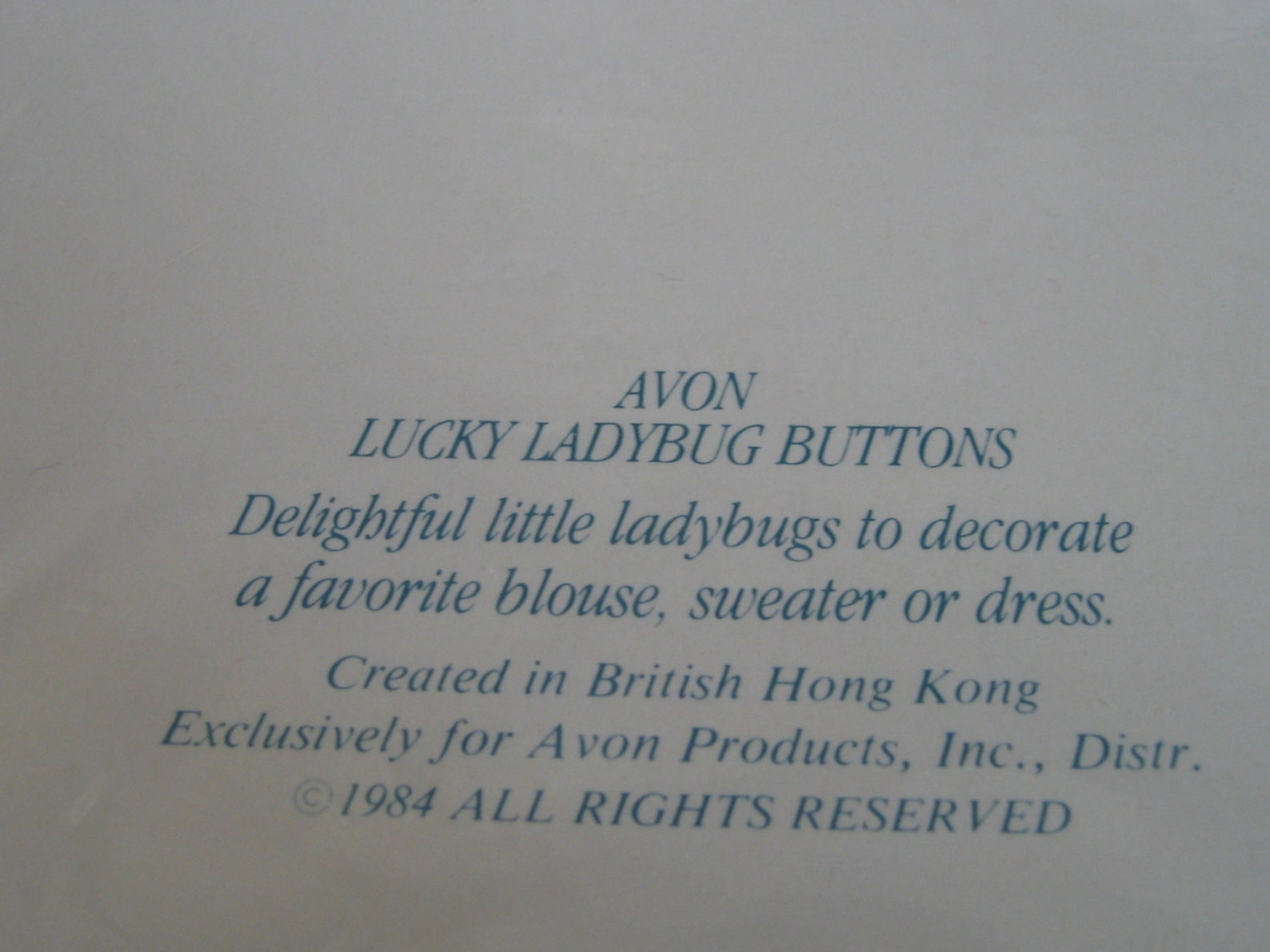 Set/ 6 VINTAGE 1/2 Realistic Red Ladybug Plastic Avon - Etsy