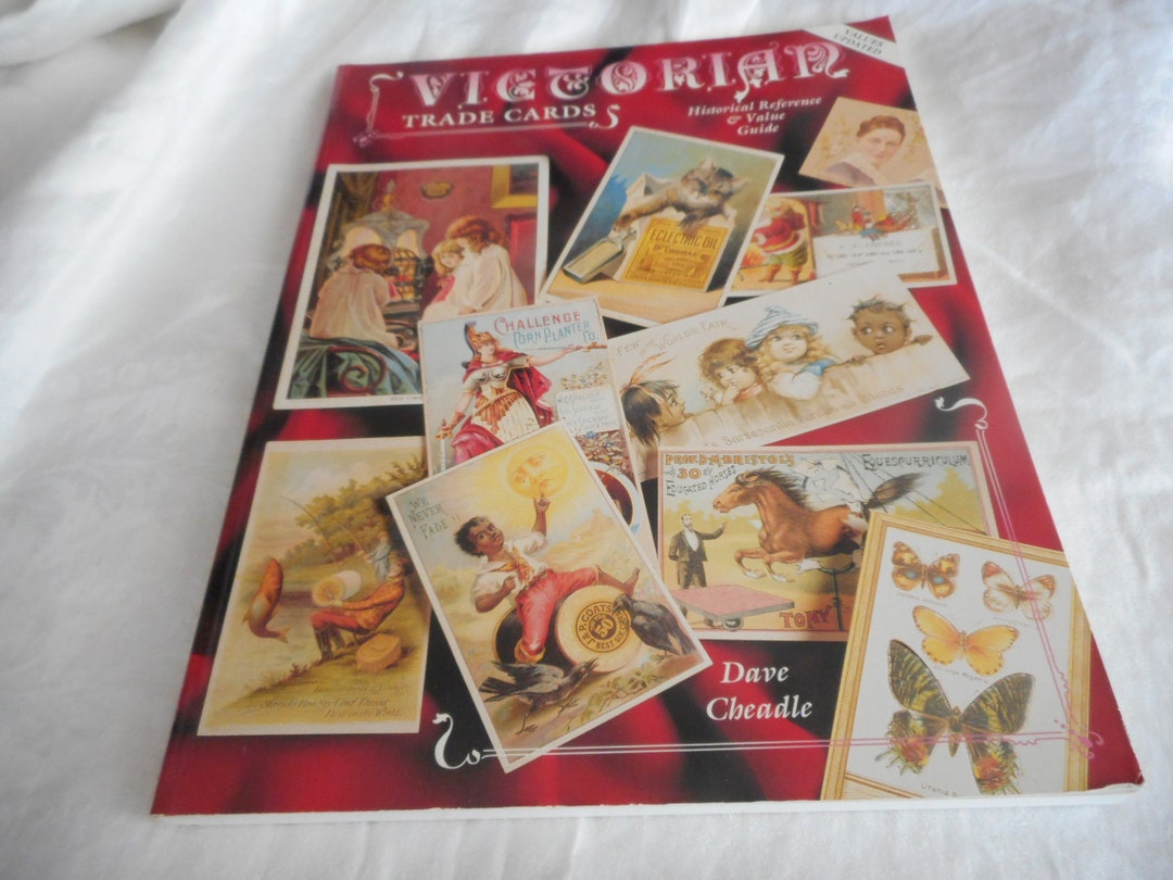 Victorian Trade Cards Cheadle 1996 Collectors Guide 1st Print ...