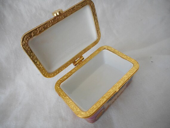 VINTAGE Souvenir Nassau Bahamas Shell Print Rectangle… - Gem