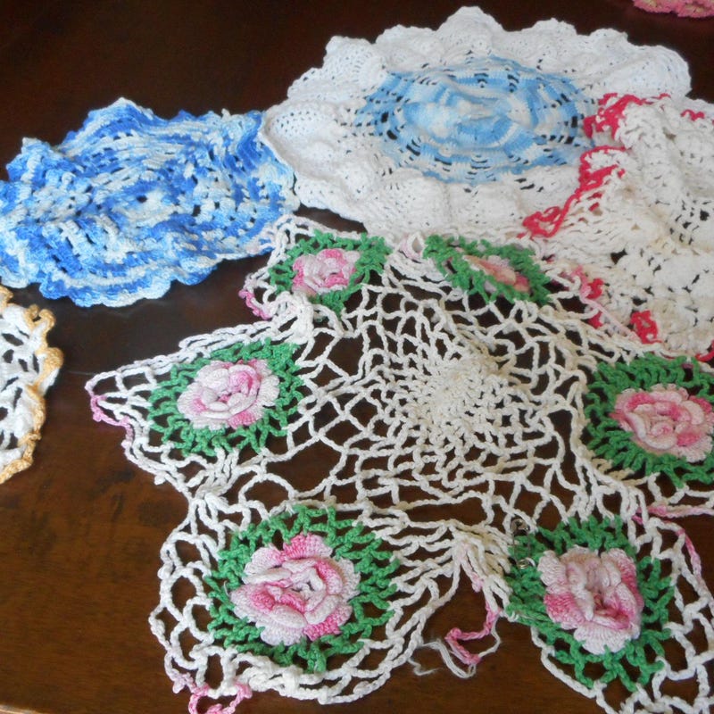 Repurposed Doily - Etsy