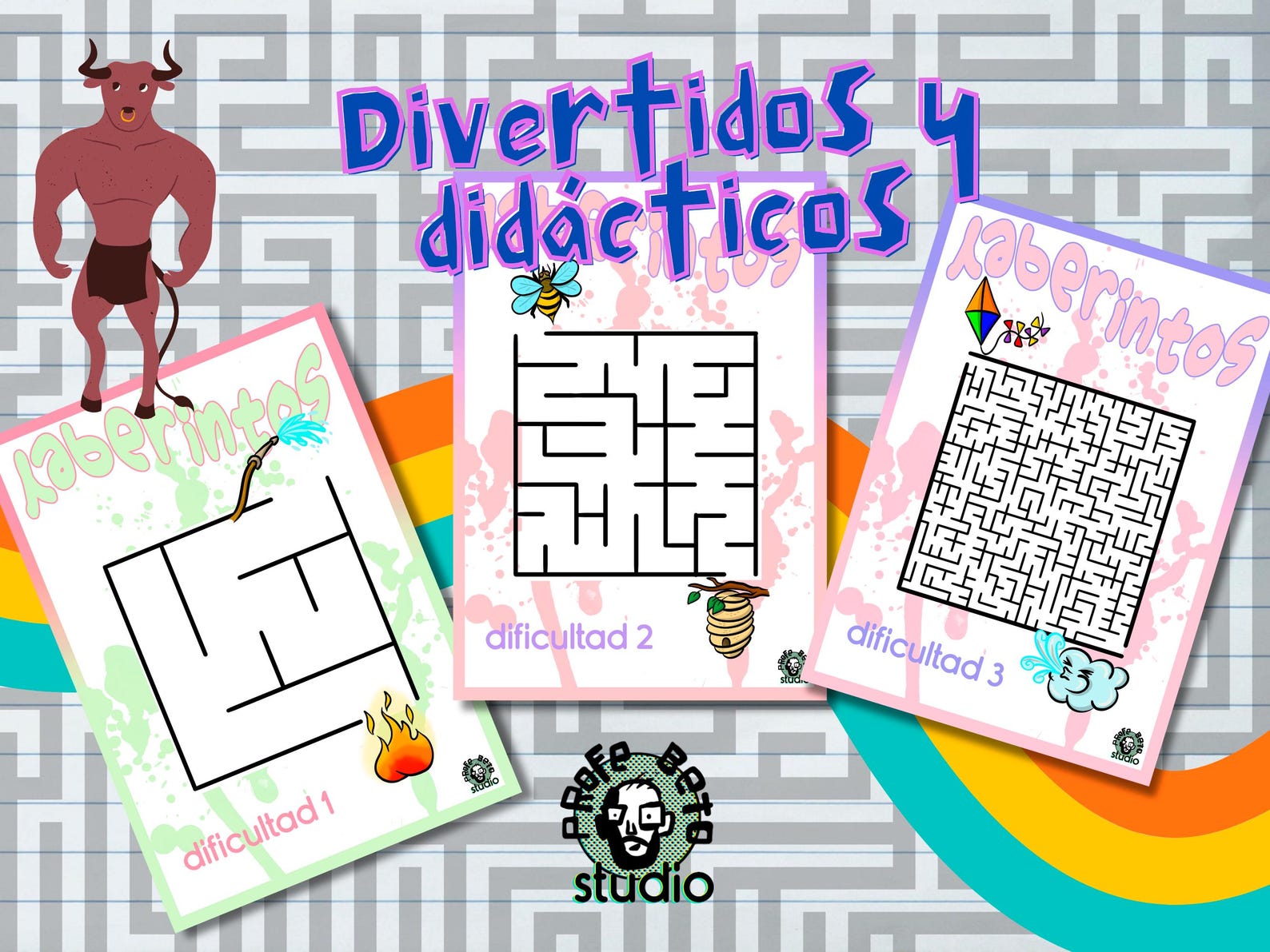 Printable Maze Game for Kids | 12 Mazes in 3 Levels | Montessori Fine ...