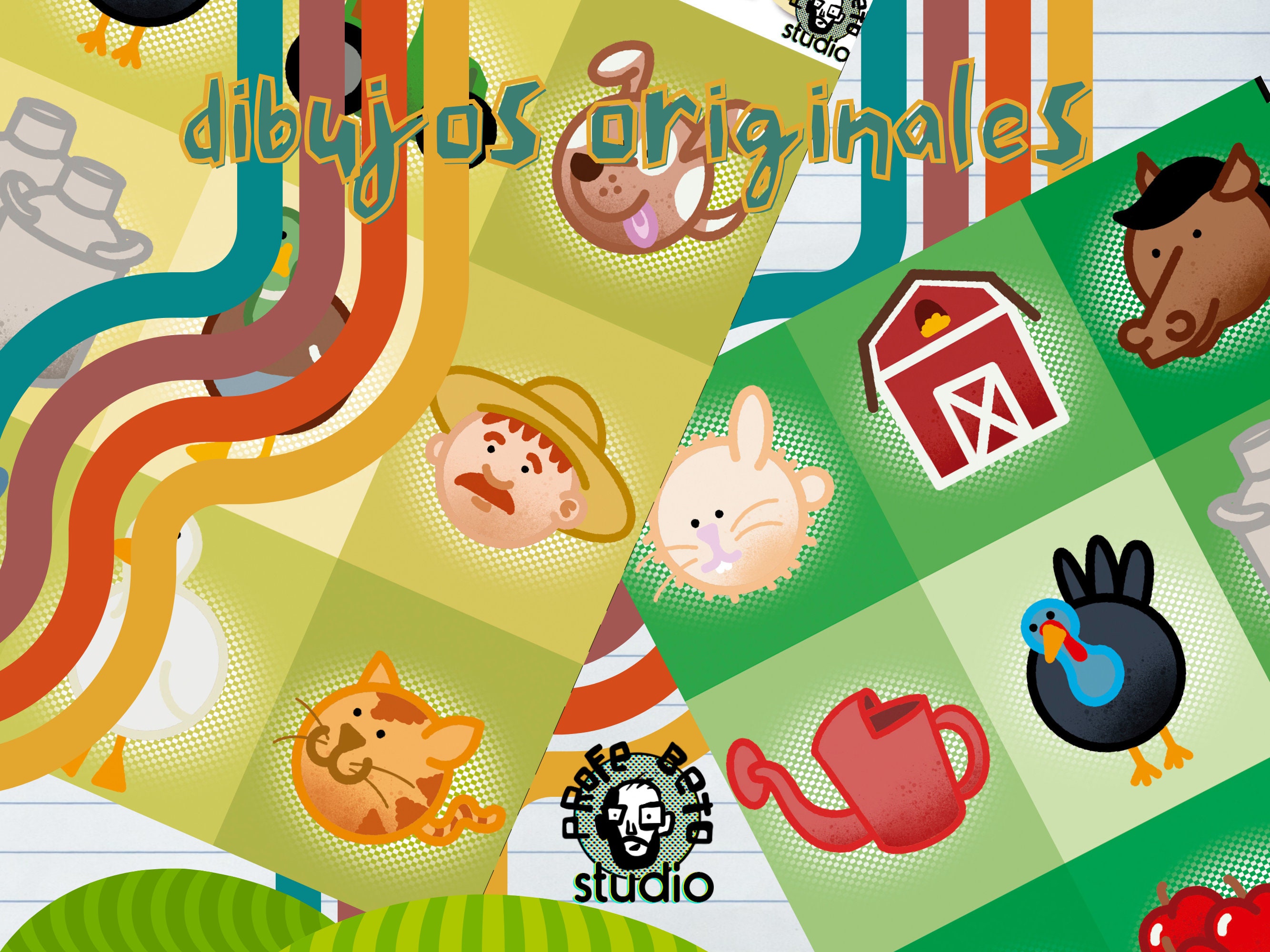 Educational Farm Animal Bingo Game for Toddlers Printable Montessori ...