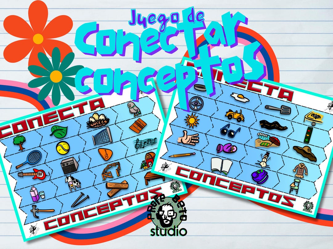 Concept Matching Game | Educational PDF for Cognitive Development | 10 ...