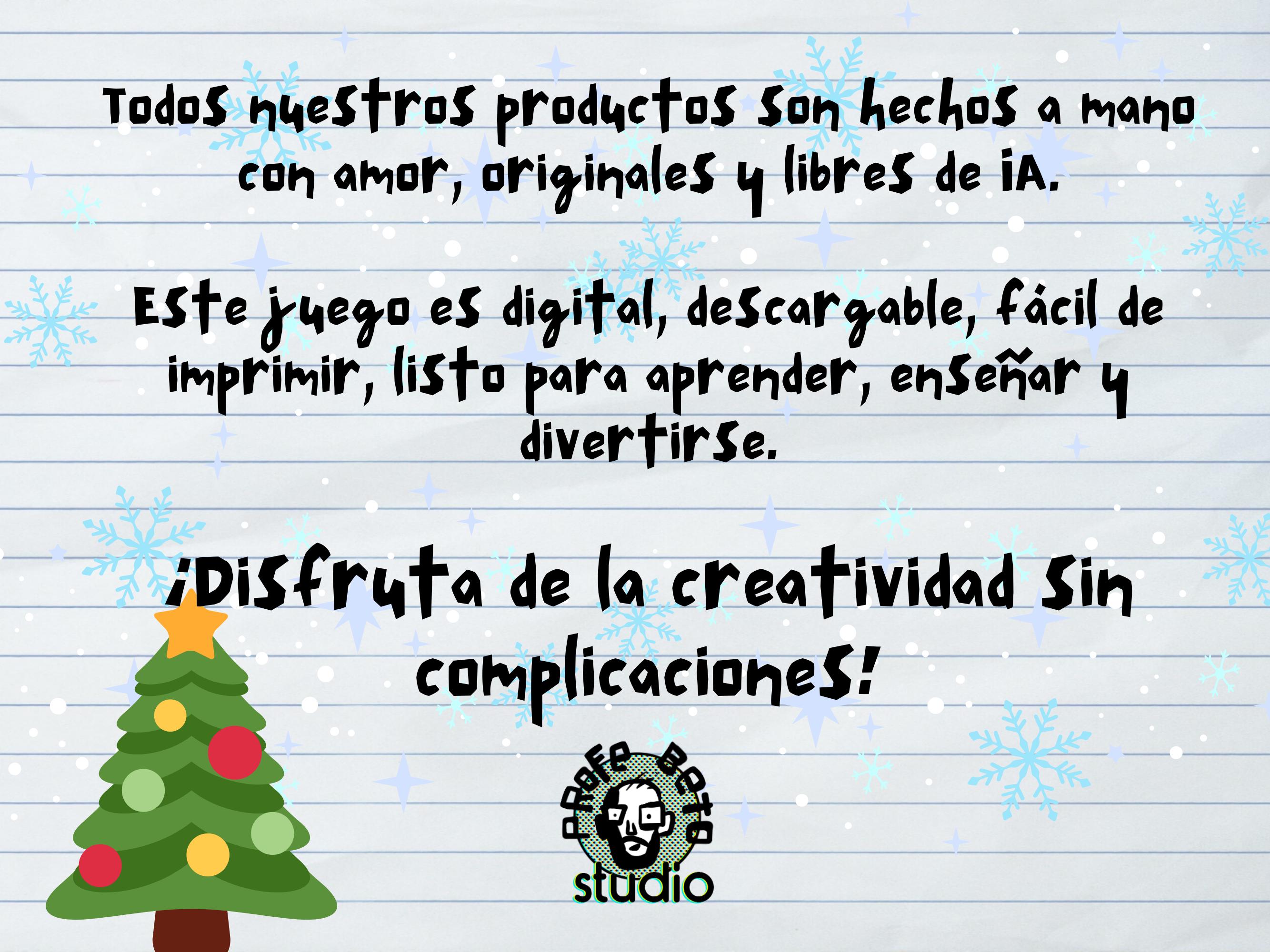 Christmas Feud Digital Game in Spanish Montessori Xmas Activity ...